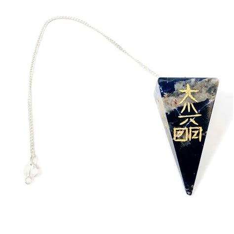 4 Sided Reiki Pendulum Peaceful Mind