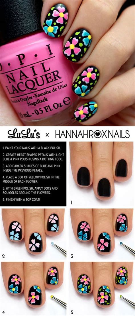 12 Easy Summer Nail Art Tutorials For Learners 2016 Modern Fashion Blog