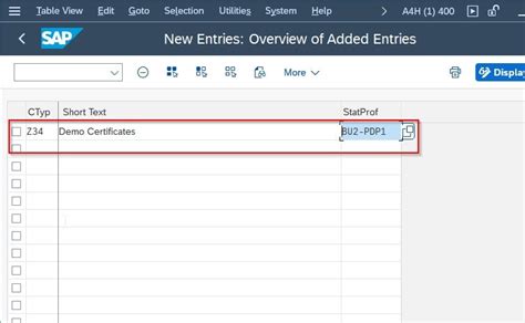 Define Certificate Types