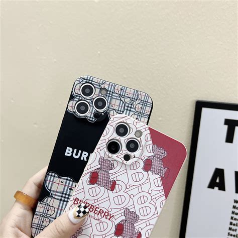[burberry] เคสมือถือ ซิลิโคน แบบนิ่ม ขอบเหลี่ยม สำหรับ Xiaomi Mi 12 11