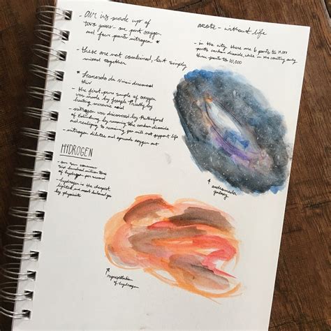 Science Notebook Samples Sabbath Mood Homeschool