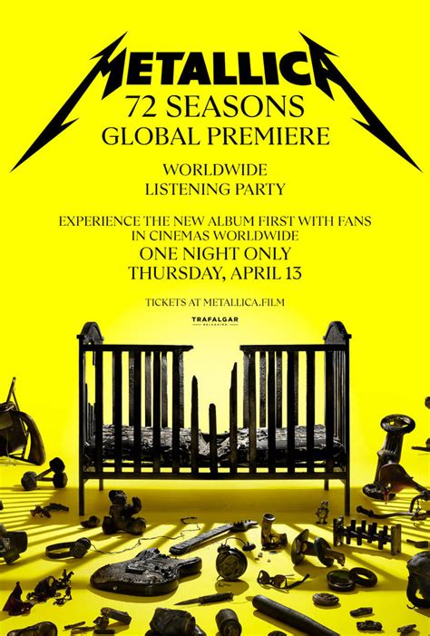 Metallica 72 Seasons Global Premiere 2023 Showtimes Fandango