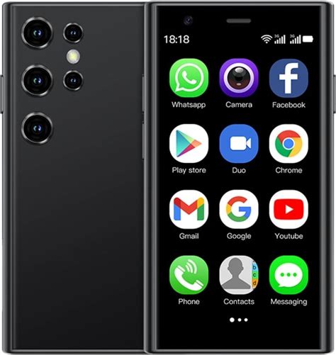 Amazon Com Yoidesu S Pro Smartphone In D Glass Super Small Cell Phone Dual Sim Gb Gb