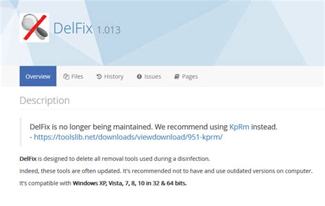 Delfix Descontinuado Software Forospyware