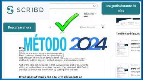 Cómo Descargar Scribd Gratis