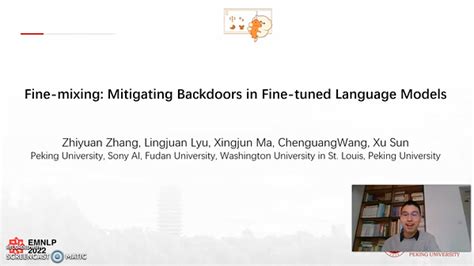 Underline Fine Mixing Mitigating Backdoors In Fine Tuned Language Models