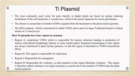 Design Of Plasmid Vector And Prokaryotic And Eukaryotic Vectors Ppt