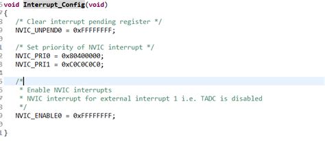 Ccs Pga Peripheral Interrupt Can T Be Triggered About Pga