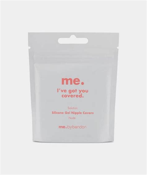 Me By Bendon Silicone Gel Nipple Covers Nude Curvy