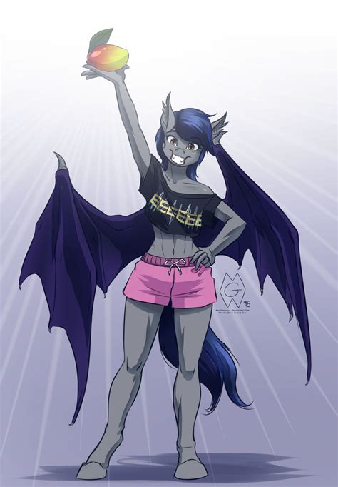 Anthro Echo The Batpony By Mykegreywolf On Deviantart