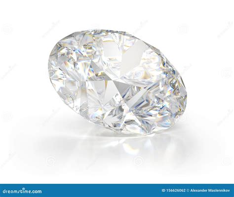 Gro Er Sch Ner Diamant Stock Abbildung Illustration Von Leuchtend