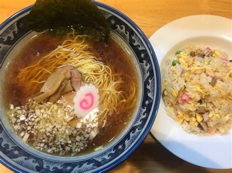 醤油ラーメン半炒飯セット 880円 By 波乗りジョニー 20200708｜らースマ｜note