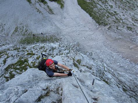 Anna Klettersteig Bergsteigen