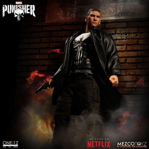 The Punisher Frank Castle Netflix Marvel One 12 Collective Endormoonstore