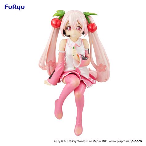Hatsune Miku Noodle Stopper Figure Sakura Miku 2022 Pearl Color