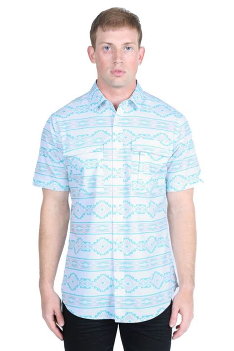 Platini Shirts Mens Classic Fit Performance White Short Sleeve Pgs9742
