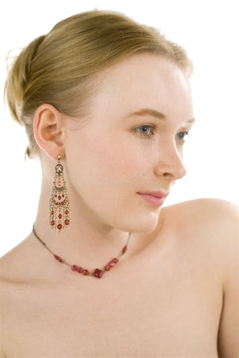 Modele El Retrato Foto De Archivo Imagen De Desnudo Joven