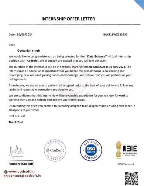 Geetanjali Singh On Linkedin Datascience Internship Codsoft