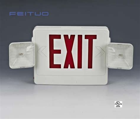 Emergency Light Combo Exit Sign Emergency Lighting Combo LED Sign Emergency Light And Exit