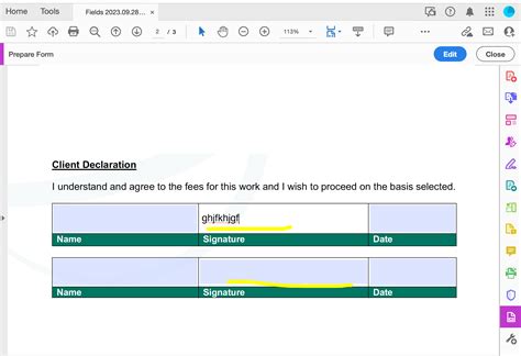 solved adding digital signature field turns into a text f adobe