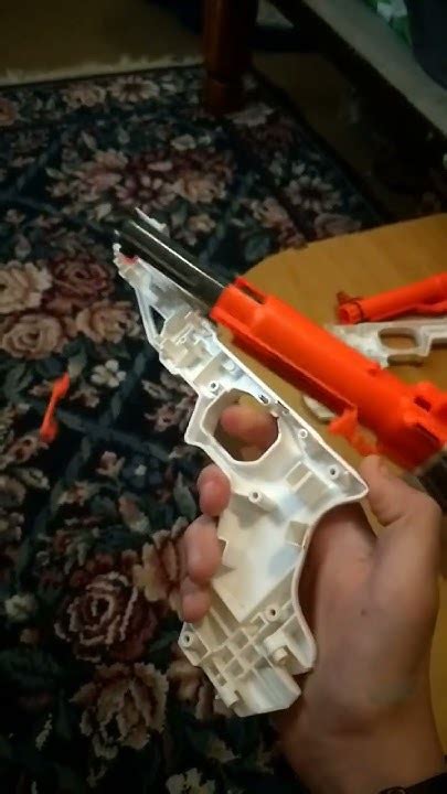 What Happens If Your Nerf Explodes On The Inside Slow Motion Youtube