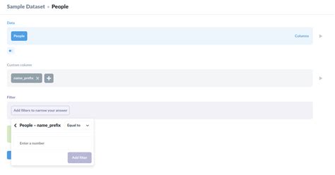 query builder custom column from substring is treated as a number
