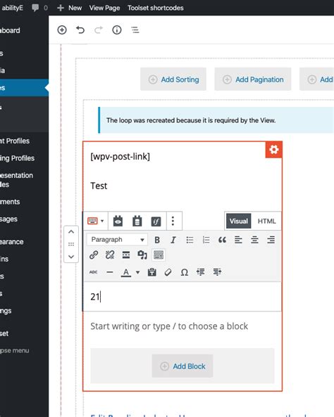Blocks Editor Not Showing Some Functions Toolset