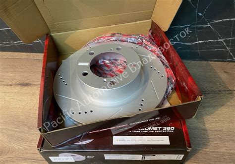 Усиленные тормозные диски Land cruiser 200 на Toyota Land Cruiser 200 ...