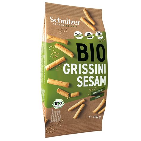 Mini Grisine Fara Gluten Si Vegane 100 G Schnitzer