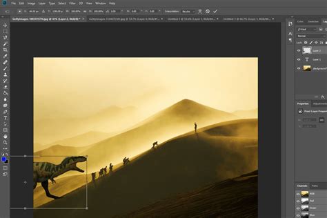 How To Resize A Layer In Photoshop