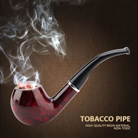 GAD Pipe à fumer Tuyau de tabac à fumer en résine détachable Pipe à