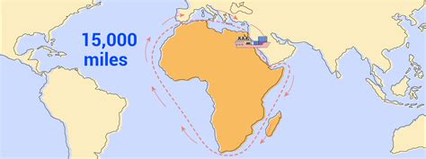 Where Is Suez Canal On The World Map Map