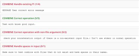 Solved 1 Script Create A Bash Script Combine That Takes 2 Chegg
