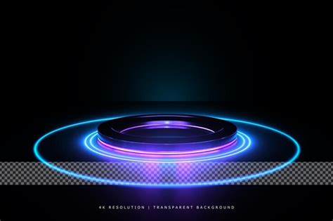 Premium Psd Abstract Digital Technology Circle Ui Future Hud Virtual