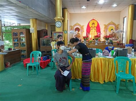 သင်္ဃန်းကျွန်းမြို့နယ်တွင် အသက် ၄၀ နှစ်နှင့် အထက် ပြည်သူများအား