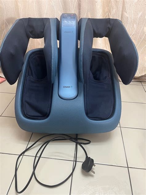 Osim Usqueez 2 Smart Leg Massager 2 Dark Grey Mesin Urut Kaki