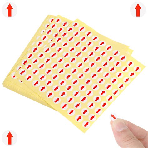 Gaxire 6400pcs Defect Marking Stickers Paper Inspection Labels Office