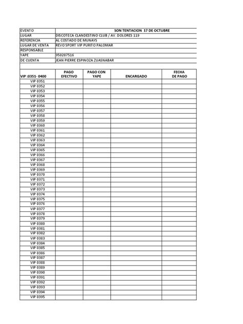 Formato Vip Purito Palomar Pdf