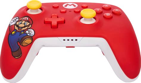 Best Buy Powera Wireless Controller For Nintendo Switch Mario Joy Nsgp0012 01