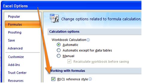 The Excel R C Reference Explained