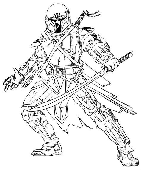 Desenhos Do Mandaloriano Para Colorir Bora Colorir