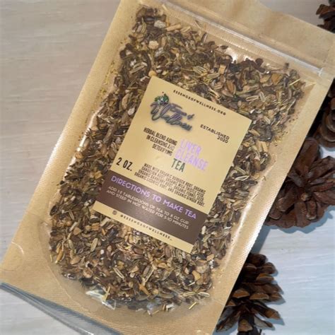 Organic Liver Detox Tea 2oz Liver Cleanse Tea