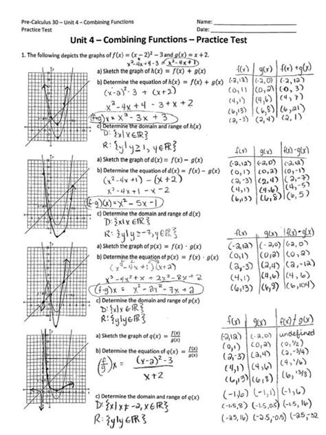 precalculus 30 chapter 4 practice test answers pdf