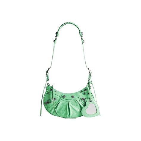 발렌시아가 르 카골 Xs 사우스 백 라이트 그린 Balenciaga Kream