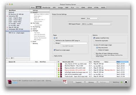 Zevrix Releases Output Factory Server For Adobe Indesign Mactech Com