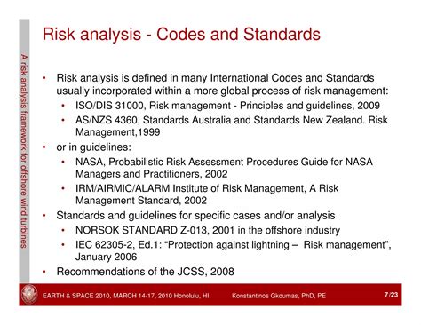 6 A Risk Analysis Framework For Offshore Wind Turbines Gkoumas Pdf 6 A Risk Analysis Framework For Offshore Wind Turbines Gkoumas Pdf