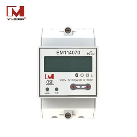 Single Phase GPRS Prepayment Energy Meter Sts RS Bluetooth GSM Smart Electricity Meters