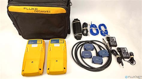 Fluke Networks DSX Cable Analyser Cat A Ethernet Certifier Complete Kit