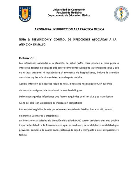 Prevención Y Control De Iaas Descargar Gratis Pdf Infección