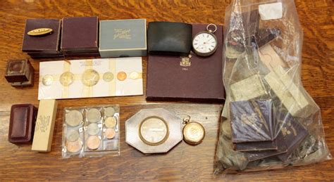 Bonhams A Collection Of Commemorative Coins And Jewellery